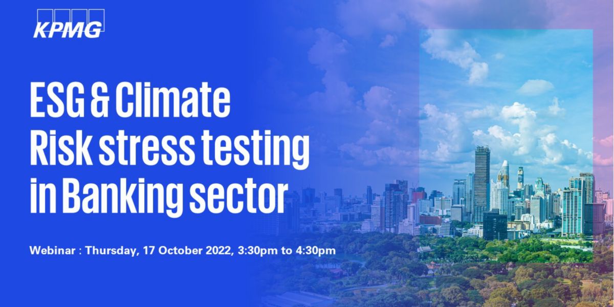 ESG & Climate Risk Stress Testing in Banking Sector - KPMG Thailand