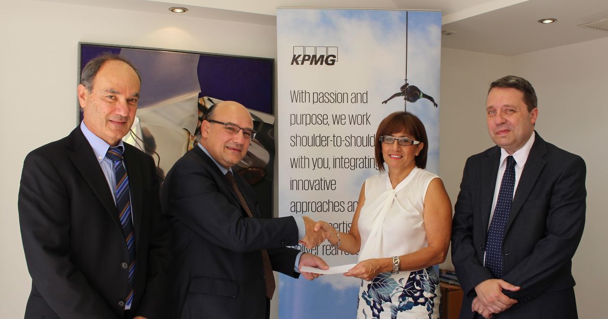 €15,000 donated by KPMG - KPMG Malta