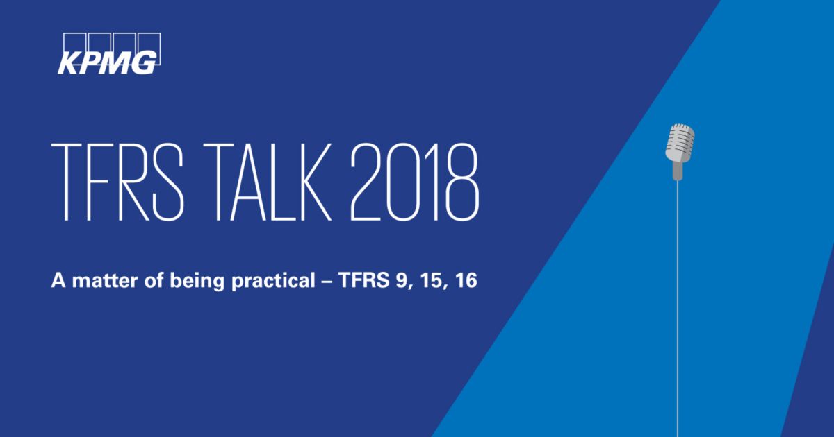 TFRS Talk 2018 - KPMG Thailand